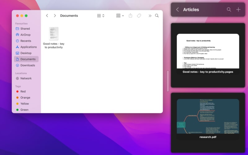 SideNotes How To Add A Shortcut To A File Or A Folder Apptorium